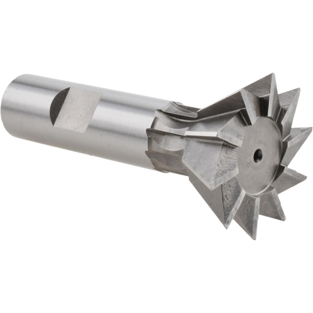 Value Collection - Dovetail Cutter: 60 °, 1-3/8" Cut Dia, 9/16" Cut ...