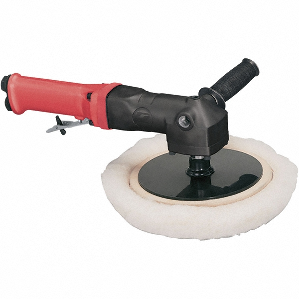Dynabrade - 5 to 8" Pad Dia, 2,500 RPM, 0.7 hp, Handheld Pneumatic ...