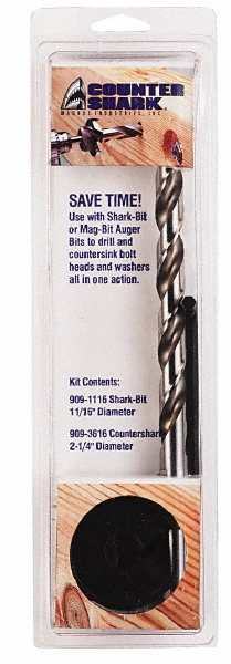 Mag-Bit - Drill Bit Set: 2 Pc, High Speed Steel | MSC Direct