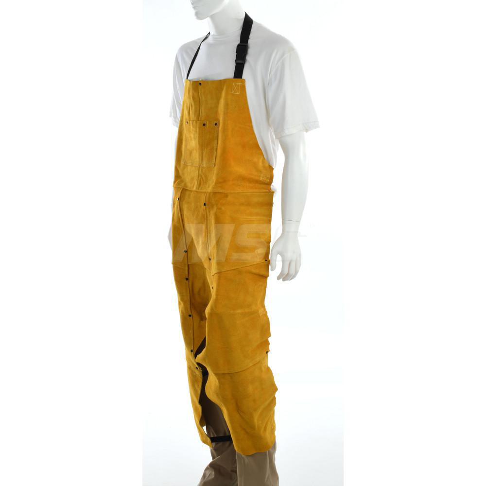PRO-SAFE - Split Leg Apron: 11 oz, Leather | MSC Direct