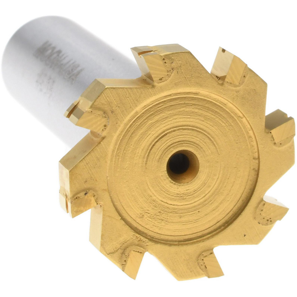 Made in USA - Woodruff Keyseat Cutter: 1" Cut Dia, 3/16" Cut Width, 1/2 ...