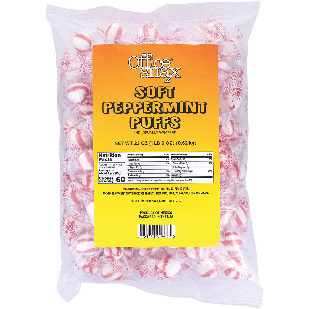 Office Snax - Snack Foods: Snack Type: Candy; Flavor: Peppermint ...