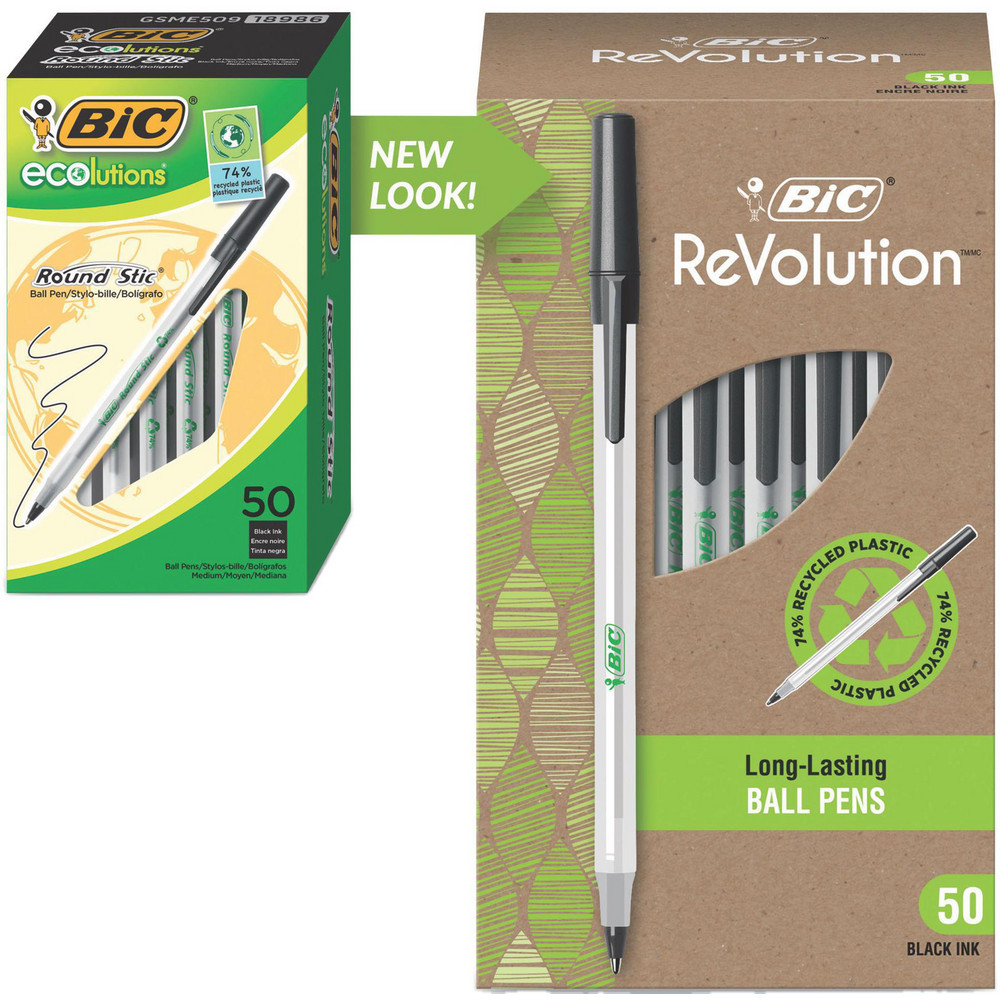 Bic - Pens & Pencils: Pen Type: Ballpoint Pen; Ink Color: Black | MSC ...