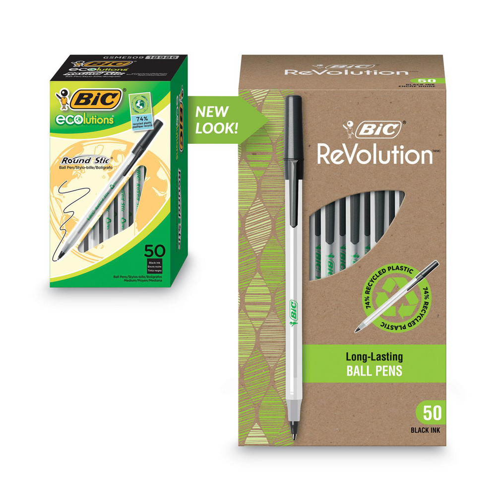 Bic - Pens & Pencils: Pen Type: Ballpoint Pen; Ink Color: Black | MSC ...