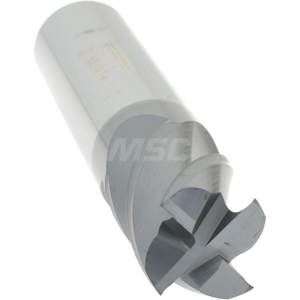 Accupro - Square End Mill: 1/2" Dia, 5/8" LOC, 4 Flute, Solid Carbide | MSC Direct