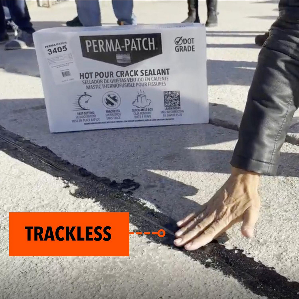 Perma-Patch - Drywall & Hard Surface Compounds: Crack Filler, Black, 30 ...