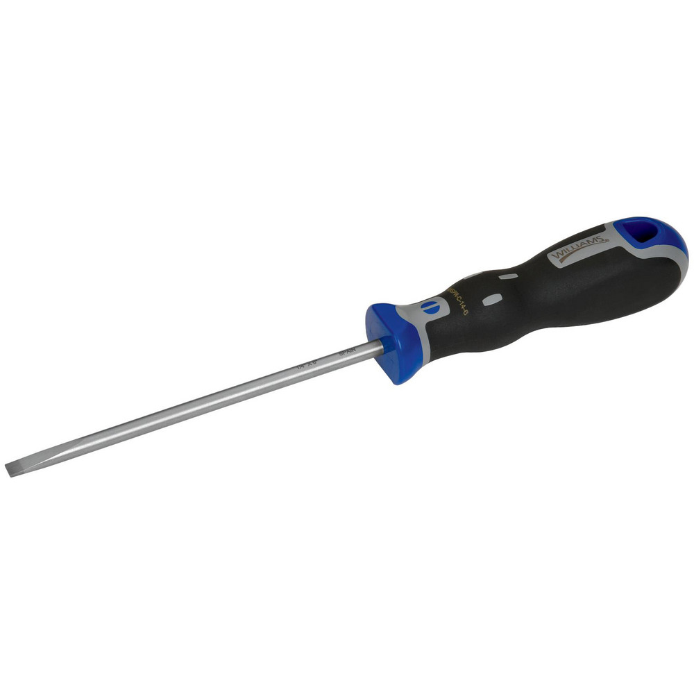 Williams - Slotted Screwdrivers: Blade Width (Inch): 1/4; Blade Length ...