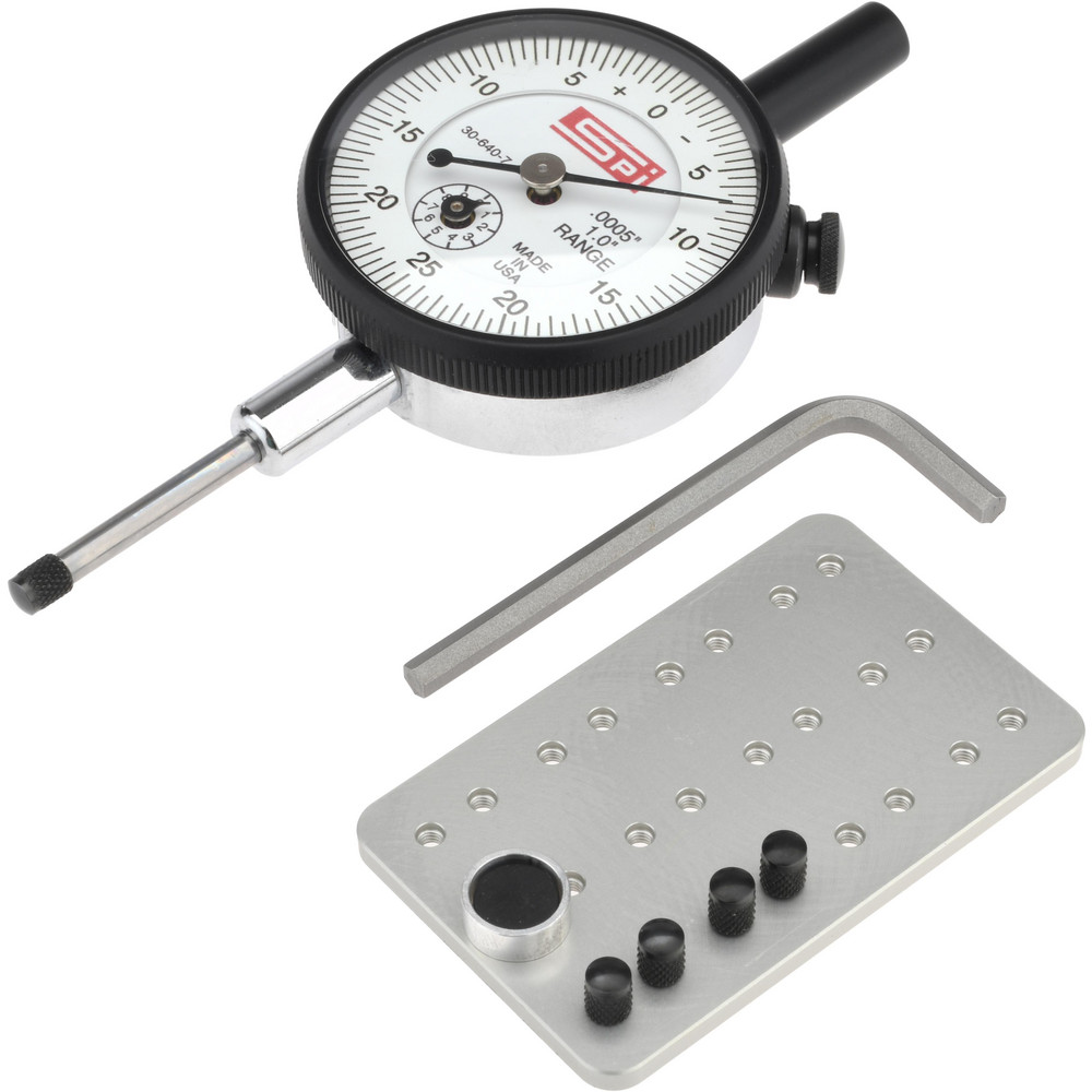 SPI - Inside Dial Caliper Gage: 0.93 to 8", 0.0005" Graduation | MSC Direct