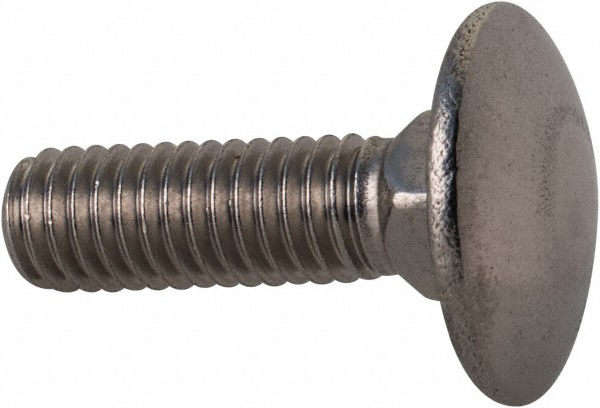 Value Collection - Carriage Bolt: M6 x 1.00, 20 mm Length Under Head ...