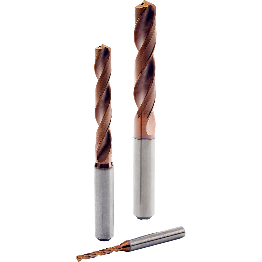 Emuge - Jobber Length Drill Bit: 13.45 mm (0.5295) Dia, 140 deg, Solid ...