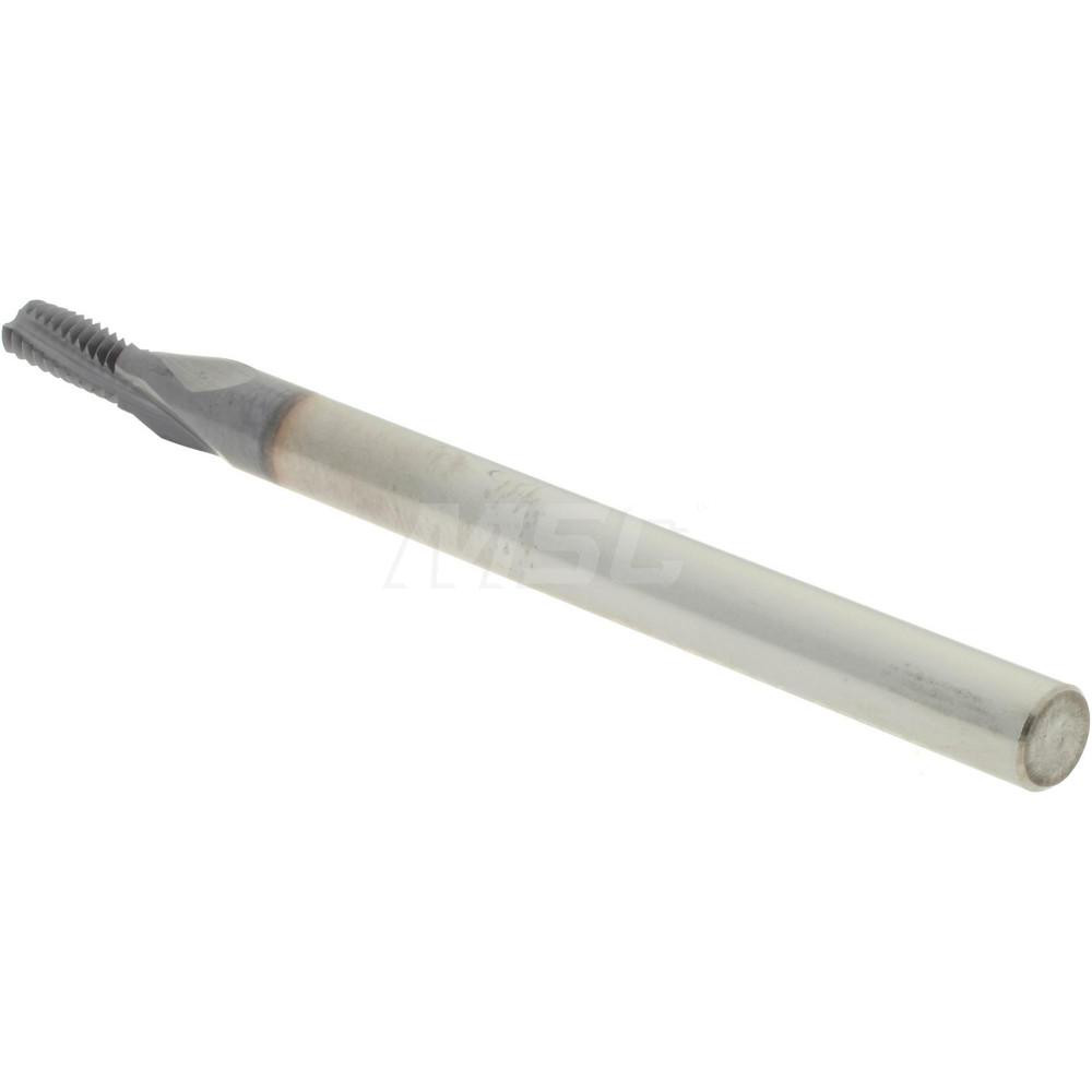 Accupro - Helical Flute Thread Mill: #10-32, Internal, 3 Flute, 0.1875 ...
