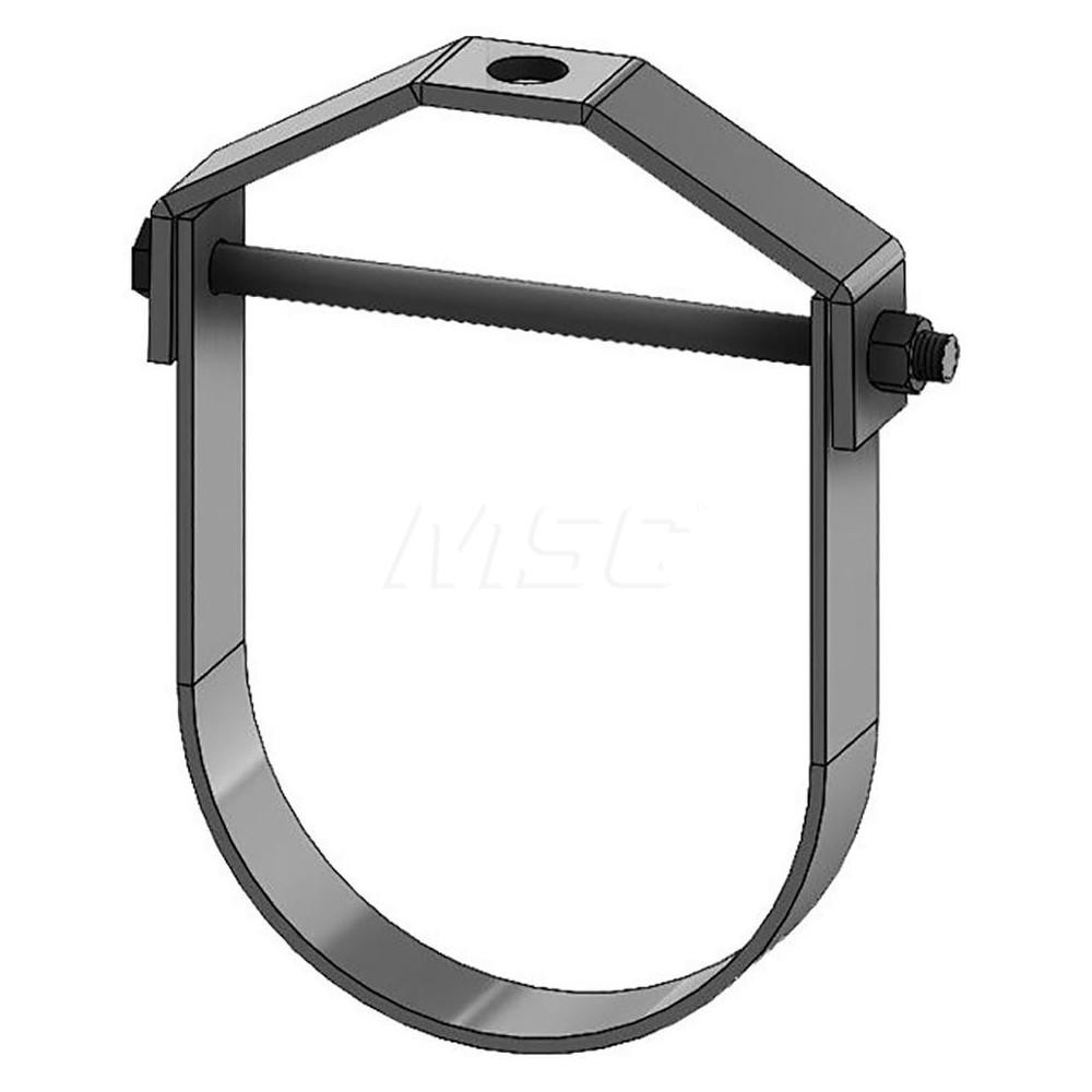 Empire - Adjustable Clevis Hanger: 6" Pipe, Carbon Steel | MSC Direct