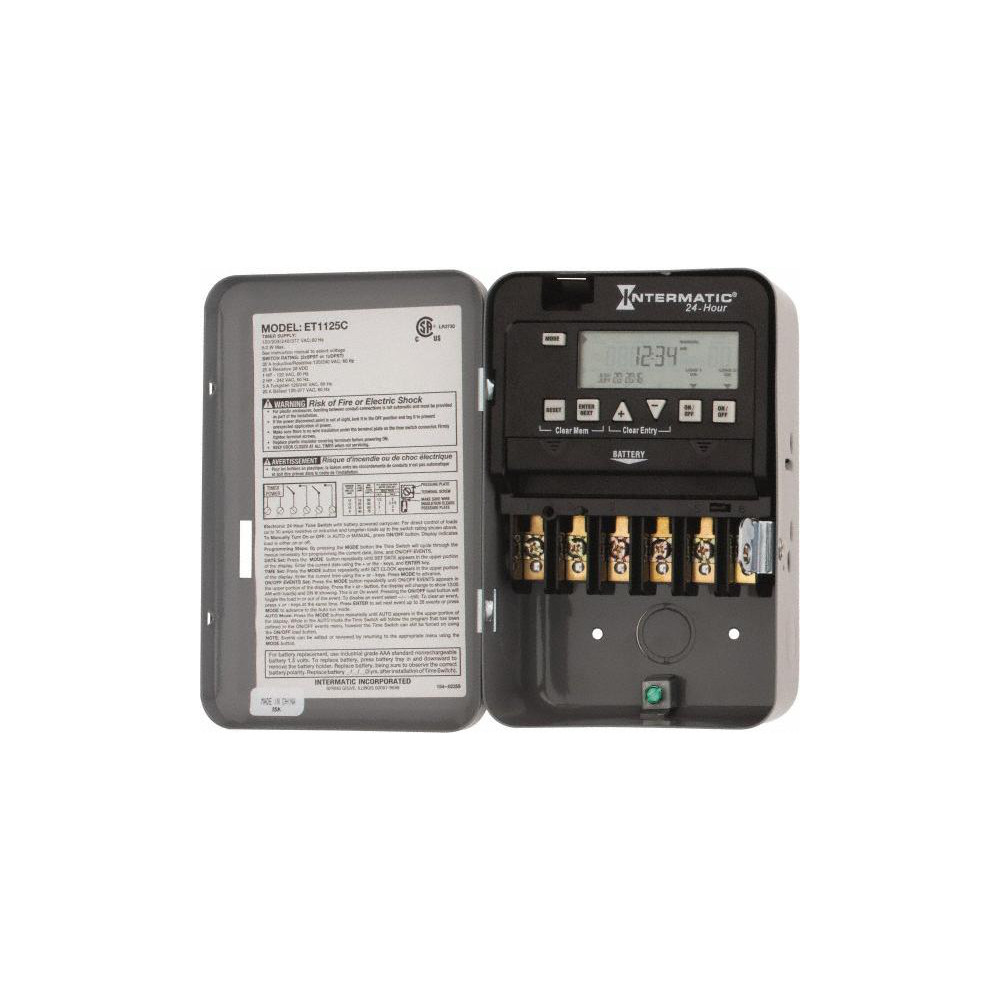 Intermatic - 24 hr Indoor Digital Electronic Timer Switch | MSC Direct