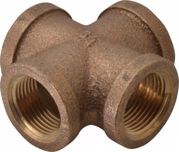 3/4" Copper Pipe Cross 71941082 - MSC