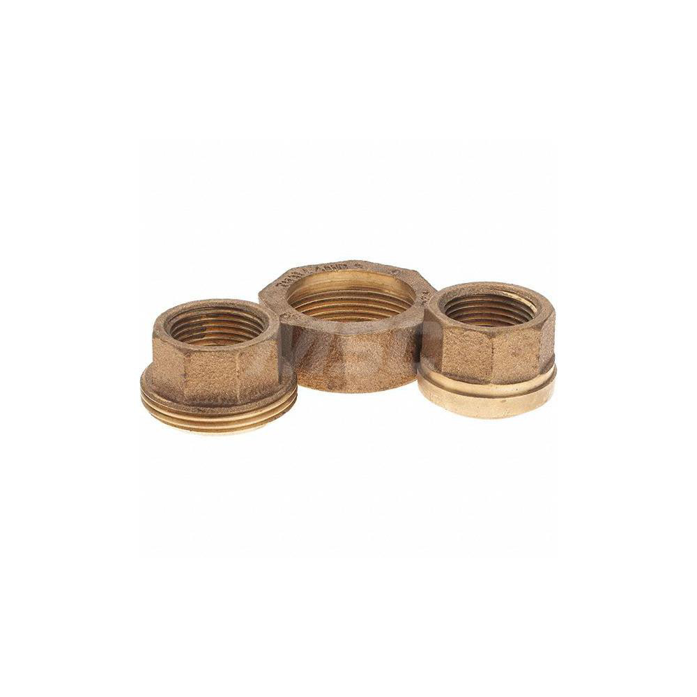 Merit Brass - 3/4" Brass Pipe Union - 02202919 - MSC Industrial Supply