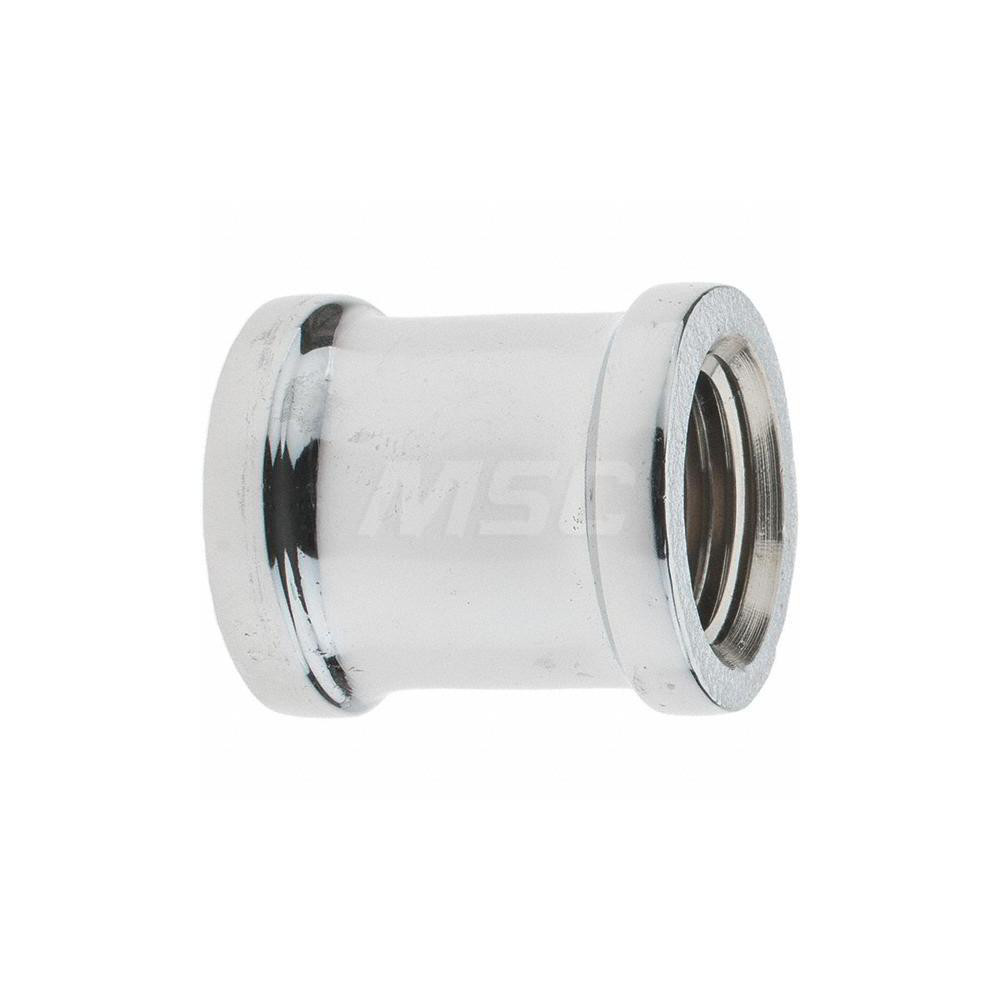 Merit Brass - 1/2" Red Brass/Chrome Pipe Coupling - 02208494 - MSC ...