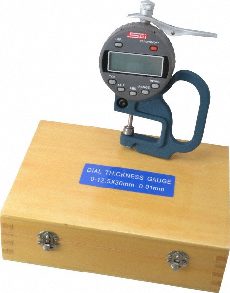 SPI - 0 to 0.5 Inch Measurement, 0.0005 Inch Resolution Electronic ...
