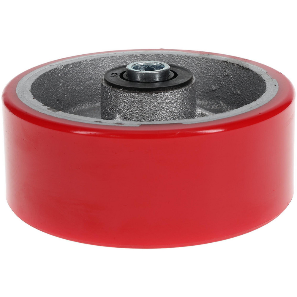 Value Collection - Caster Wheel: Polyurethane, 5" Dia, 2" Wide, 1/2 ...