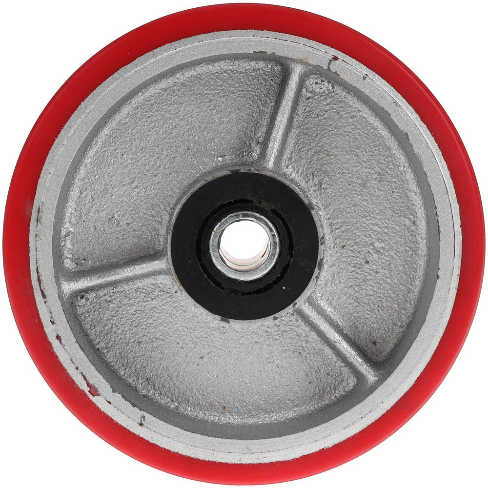 Value Collection - Caster Wheel: Polyurethane, 5" Dia, 2" Wide, 1/2 ...
