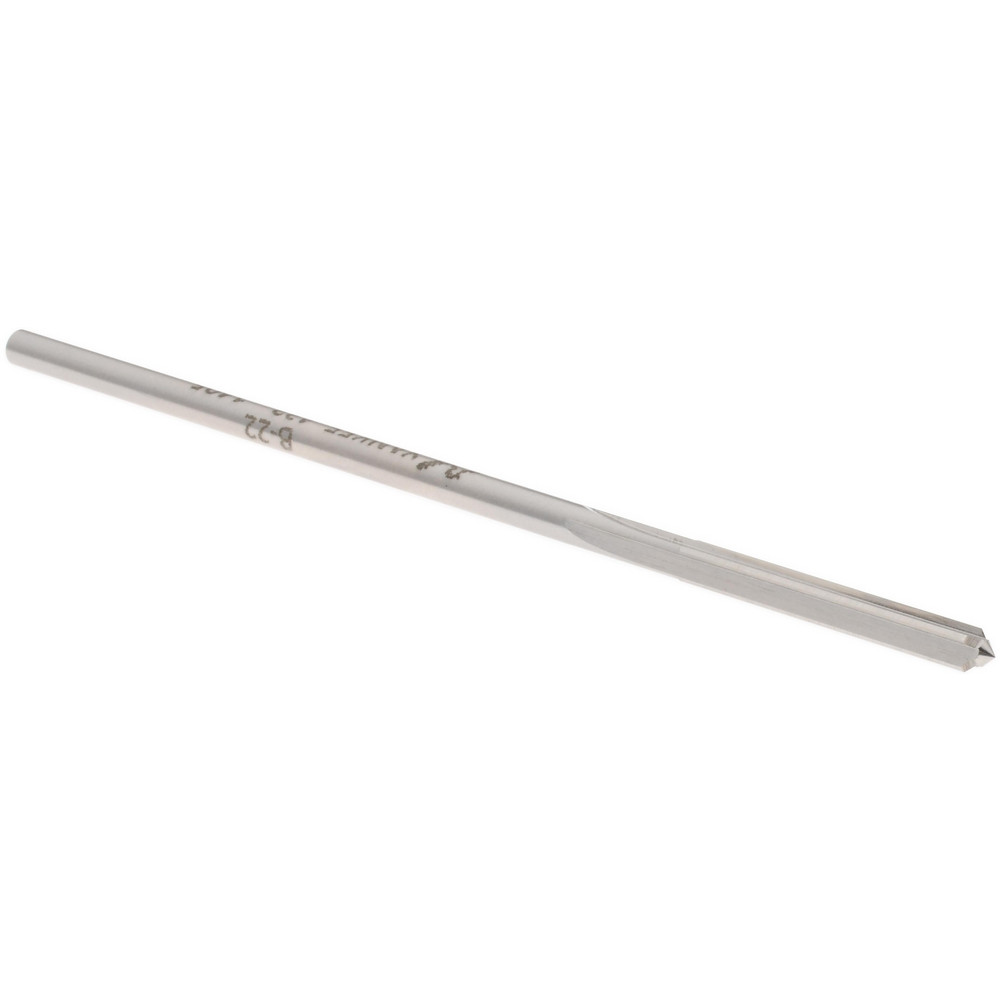 Made in USA - Chucking Reamer: #28, 4" OAL, 1" Flute Length, Straight ...