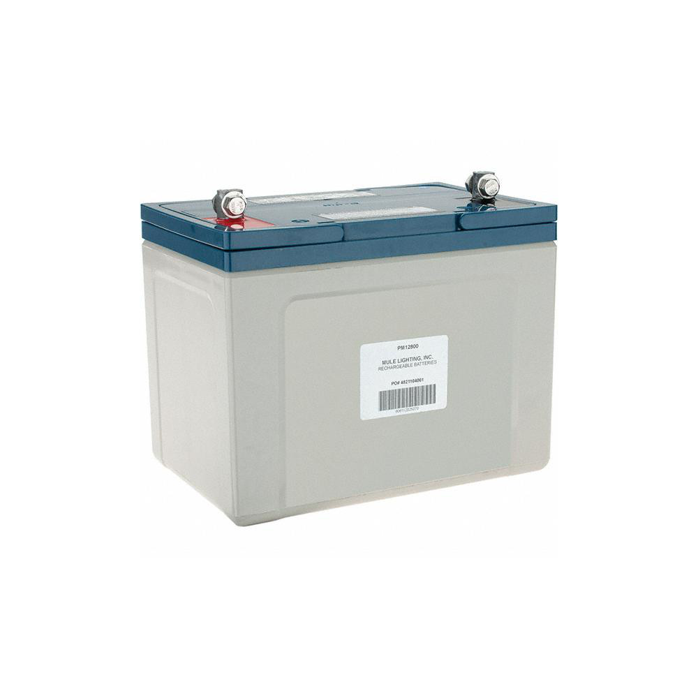 Mule - Rechargeable Lead Battery: 12V, 80 Ah, Heavy-Duty L-Type ...