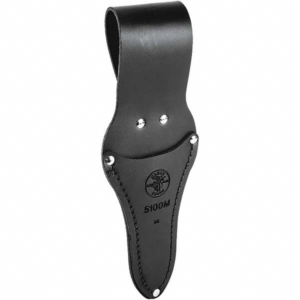 Klein Tools - Holder: 1 Pocket, Leather, Black | MSC Direct