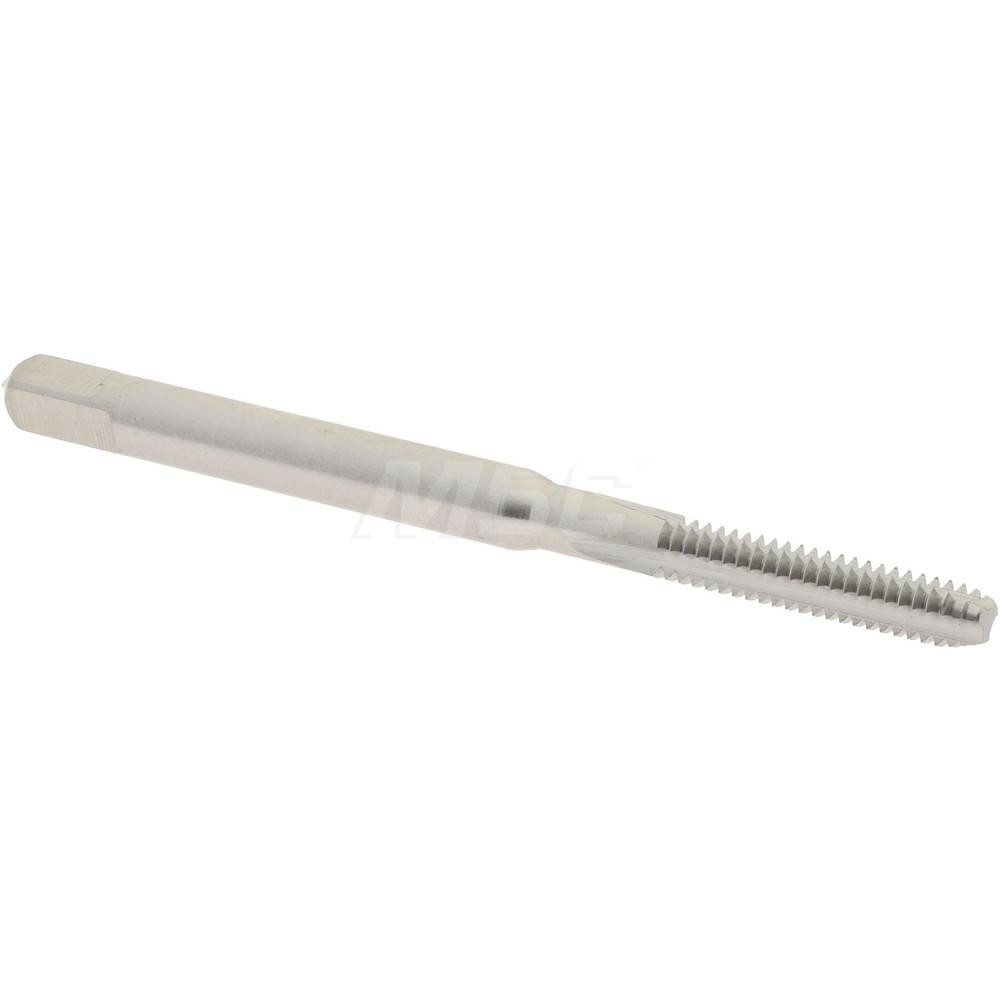 Hertel - Straight Flute Tap: #4-40 UNC, 3 Flute, Bottoming Chamfer, 2B ...