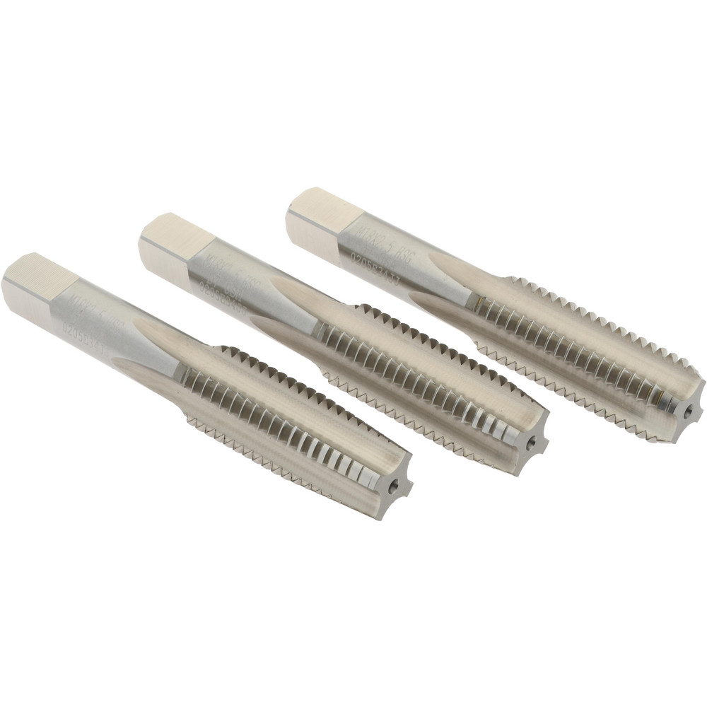 Value Collection - Tap Set: Metric Fine, 4 Flute, High Speed Steel ...