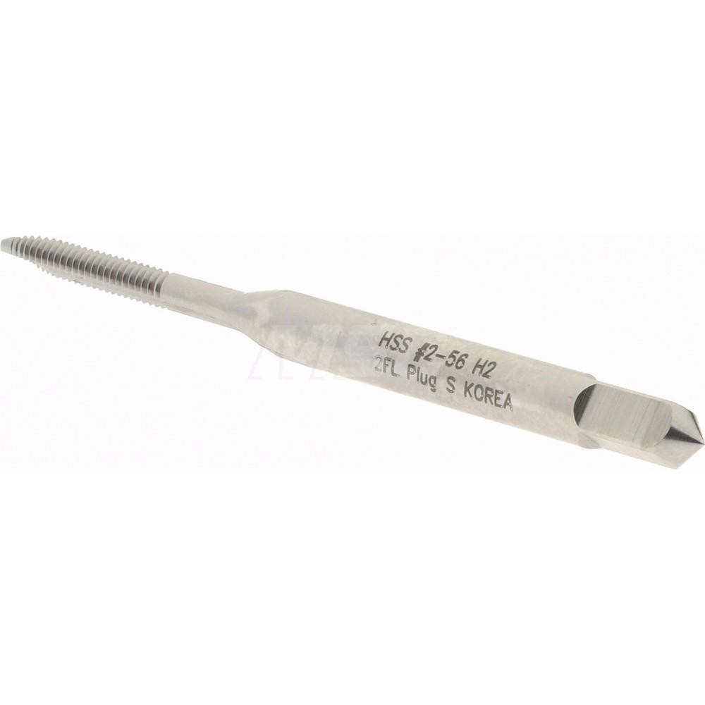Hertel - Spiral Point Tap: #2-56 UNC, 2 Flutes, Plug Chamfer, 2B Class ...