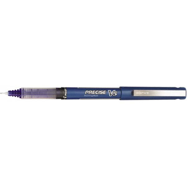 Pilot - Roller Ball Pen: Precision Tip, Blue Ink | MSC Direct