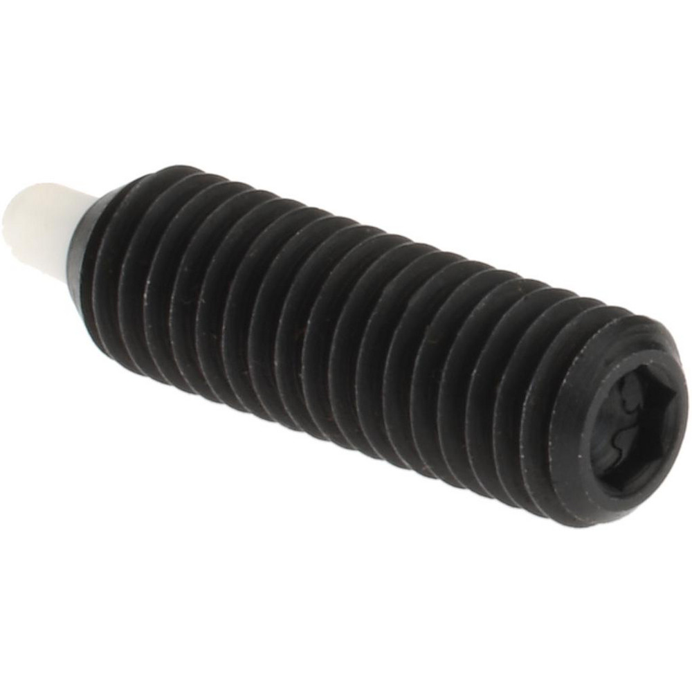 Gibraltar - Threaded Spring Plunger: M8 x 1.25, 25 mm Thread Length, 3. ...