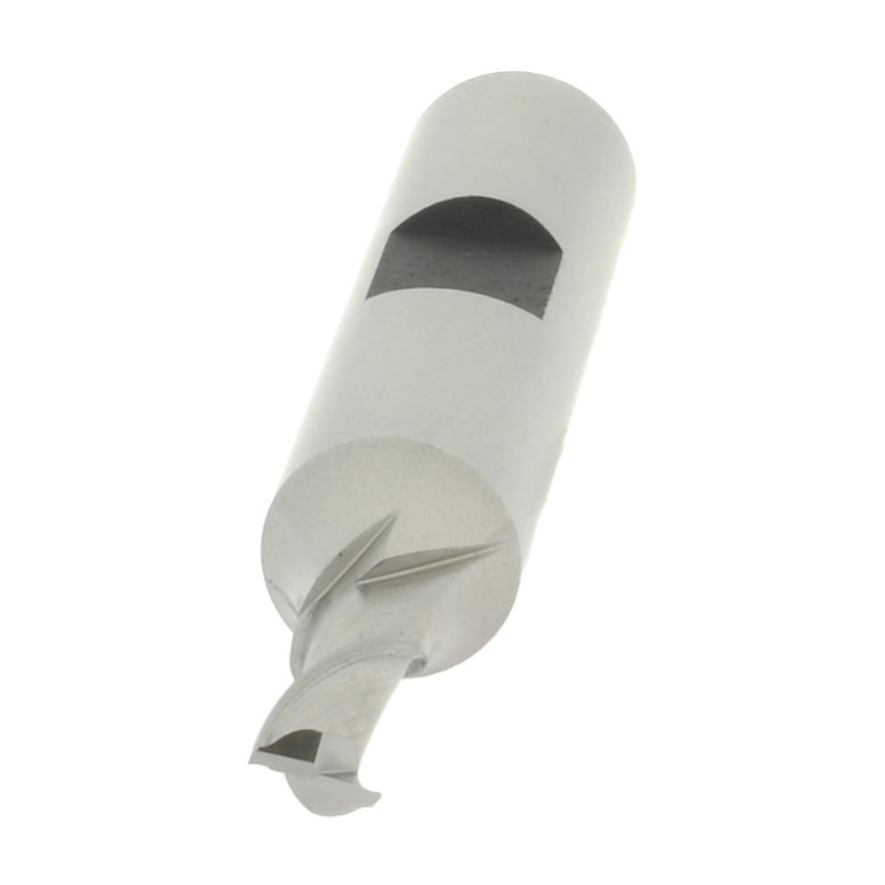 Hertel - .1875" Dia, 3/8" LOC, 2 Flute High Speed Steel Keyway End Mill ...