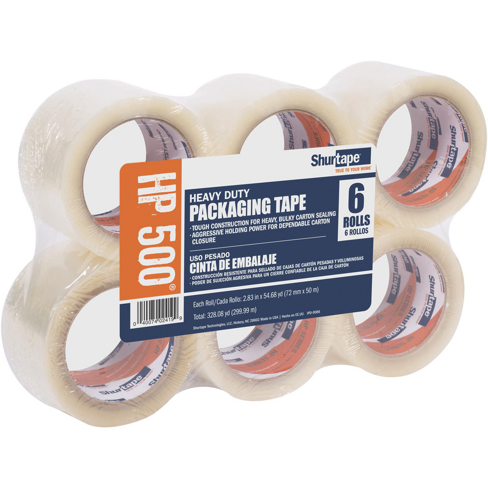 Shurtape - Packing Tape: Tape Type: Packaging; Thickness (mil): 3.0000 ...