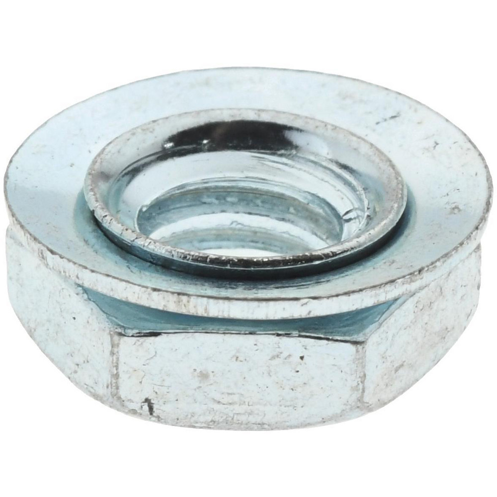 Value Collection - 1/4-20, Zinc Plated, Steel K-Lock Hex Nut with ...