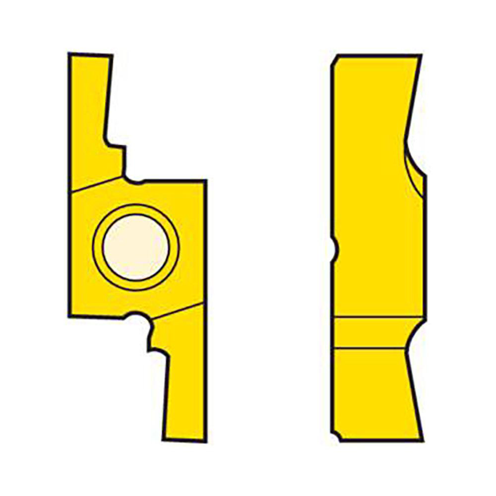Seco - Grooving Insert: 12ER 1.96FD CP500, Carbide | MSC Direct
