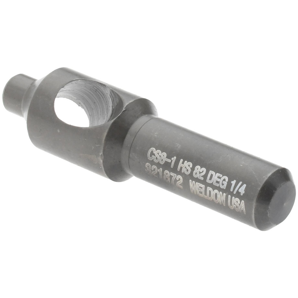 Weldon - Countersink: 33/64" Head Dia, 82.00 deg Included Angle, 0 ...