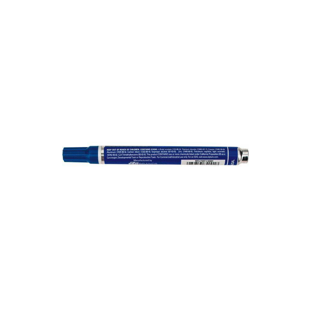 Dykem - Liquid Paint Marker: Blue, Oil Base, Line & Medium Tip | MSC Direct