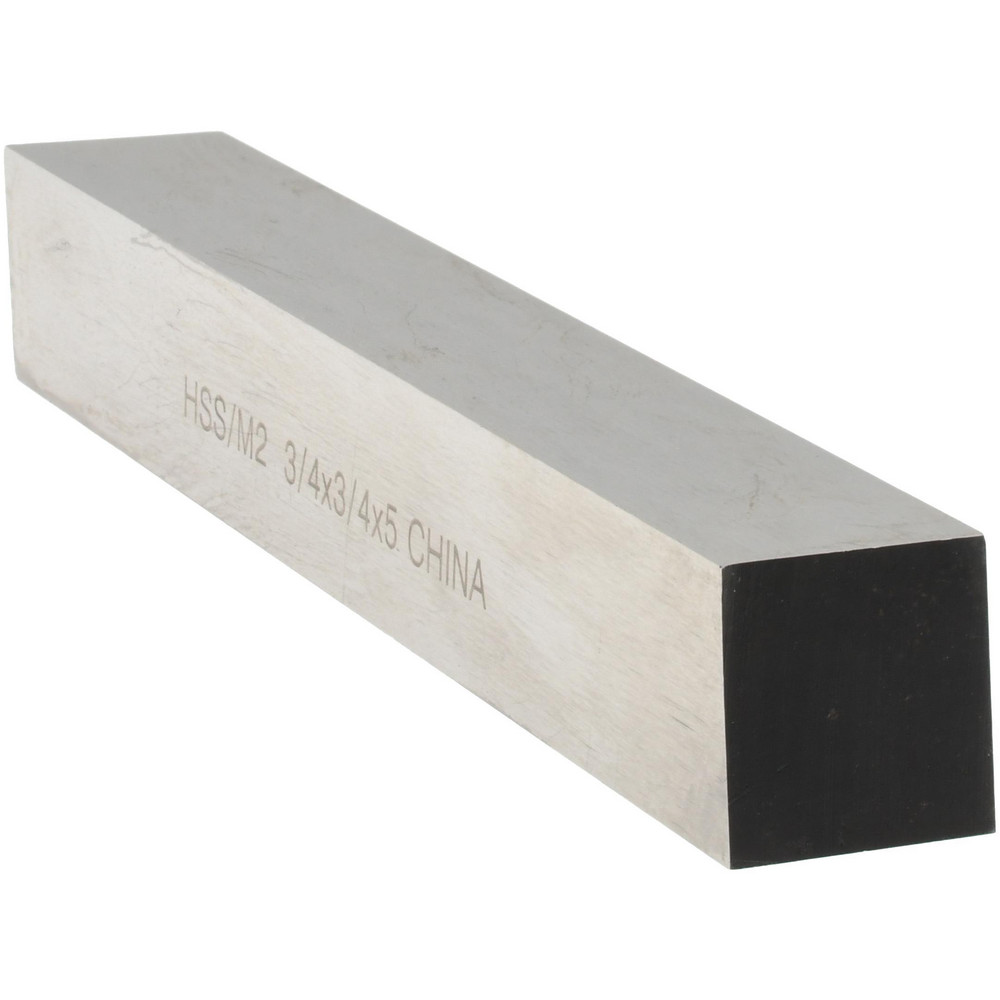 Value Collection - Tool Bit Blank: 3/4" Wide, 3/4" High, 5" Long, M2 ...