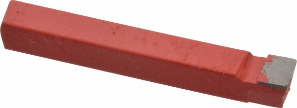 Interstate - 1/4 x 1/4" Shank, Square Nose Single Point Tool Bit ...