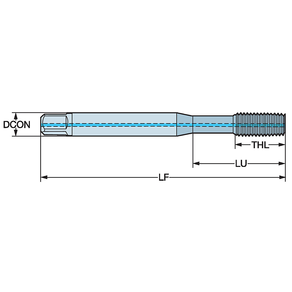 Sandvik Coromant - Thread Forming Tap: M12x1.75 Metric, 6HX Class of ...