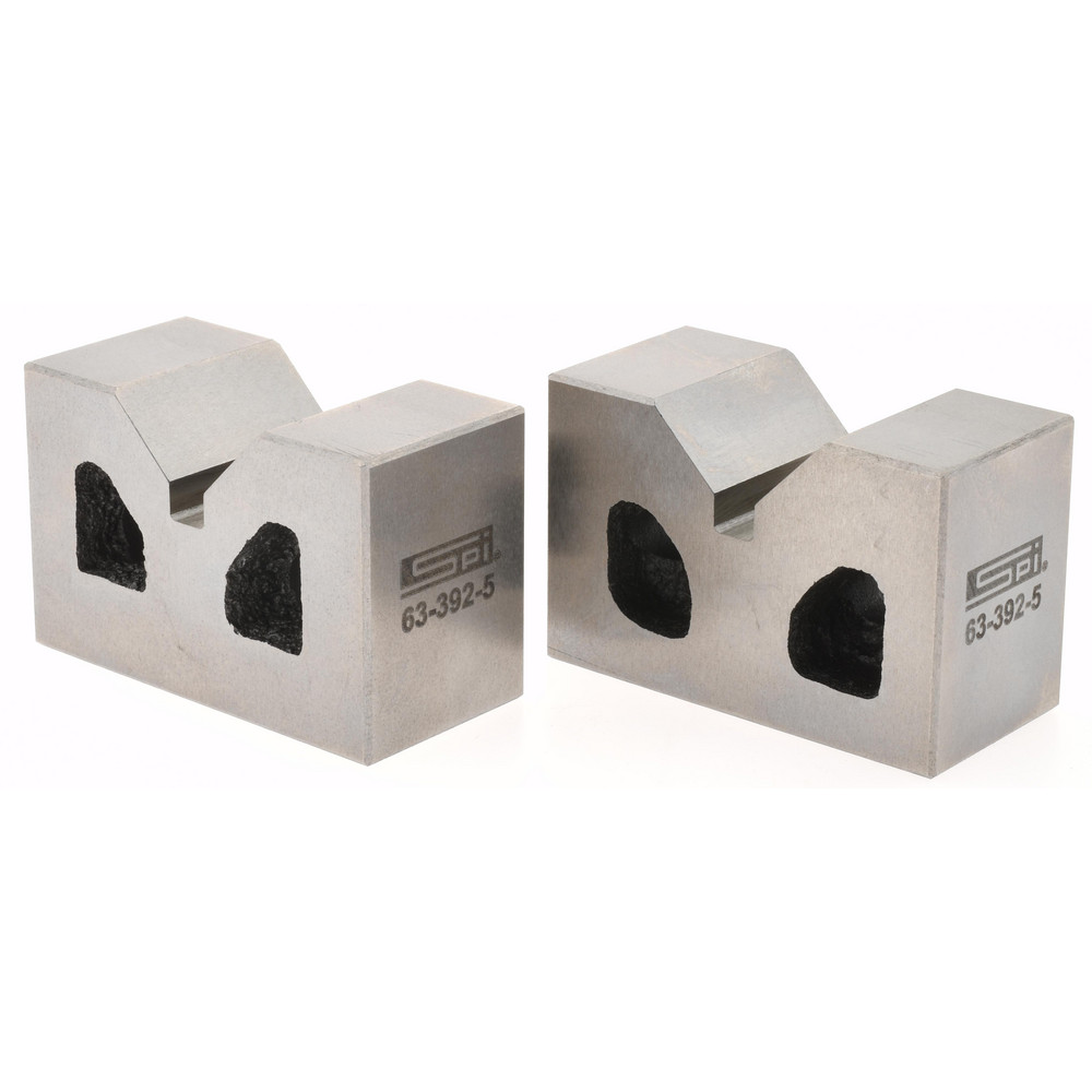 SPI - V-Block: 1" Max Capacity, 90° V Angle | MSC Direct