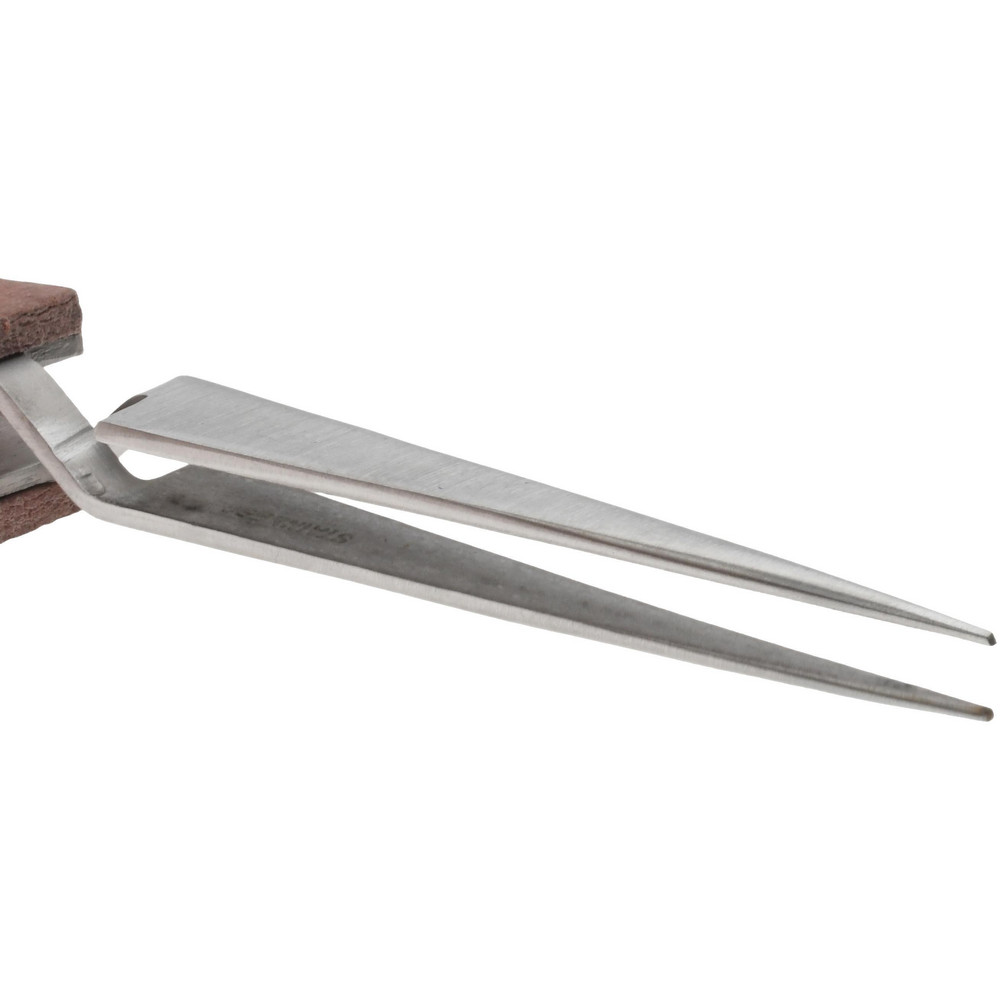 Value Collection - Assembly Tweezer: Stainless Steel, Straight Tip, 6-1 ...