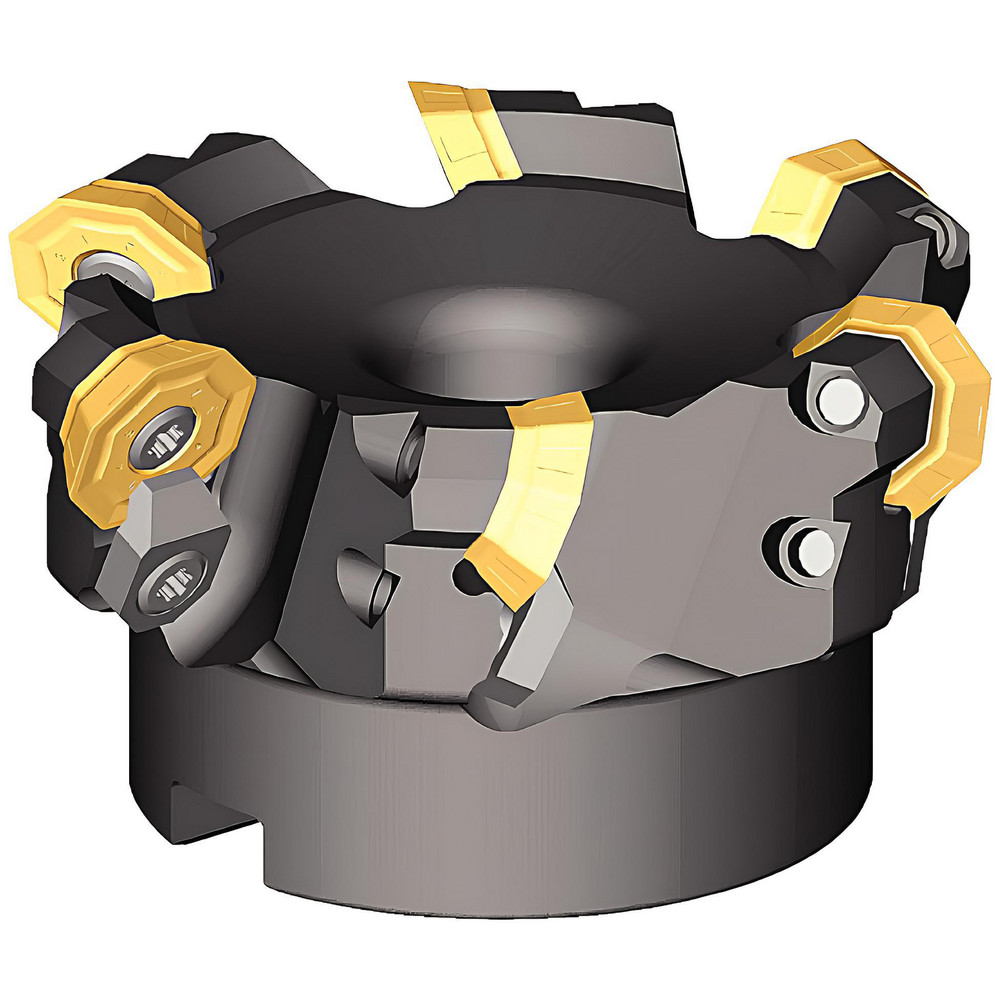 Kennametal - 125mm Cut Dia, Indexable Square-Shoulder Face Mill | MSC ...
