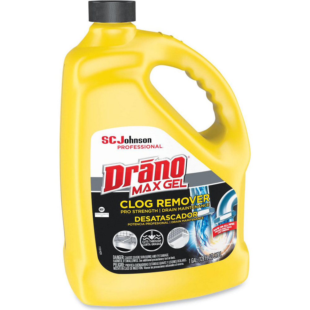 Drano - Drano Pro Strength Max Gel Clog Remover, 128 oz Bottle, 4/case ...