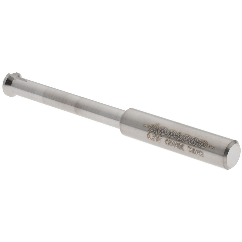 Accupro - Back Chamfer: 1/4" Dia, 90 °, 0.035" Chamfer, Solid Carbide ...