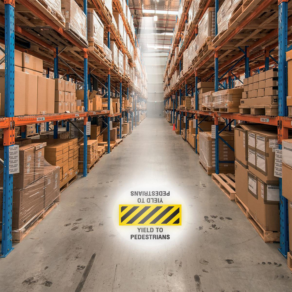 AccuformNMC - LED Sign Projectors: Sign Type: Pedestrian Caution ...