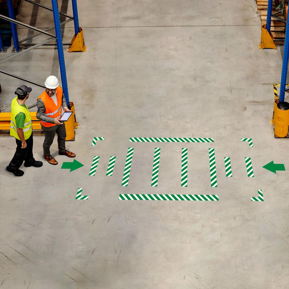 AccuformNMC - Adhesive Backed Floor Signs: Traffic Control, Graphic ...