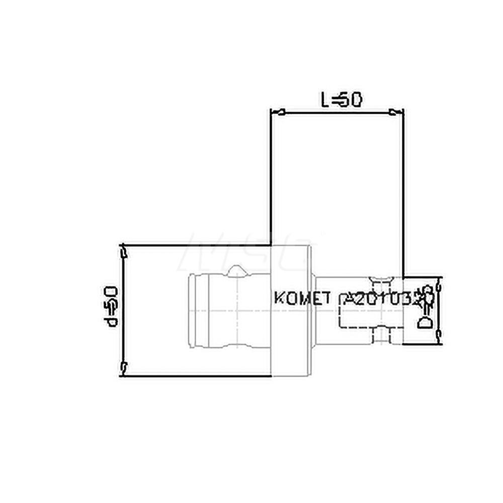 Komet - Modular Tool Holding System Adapter: | MSC Direct