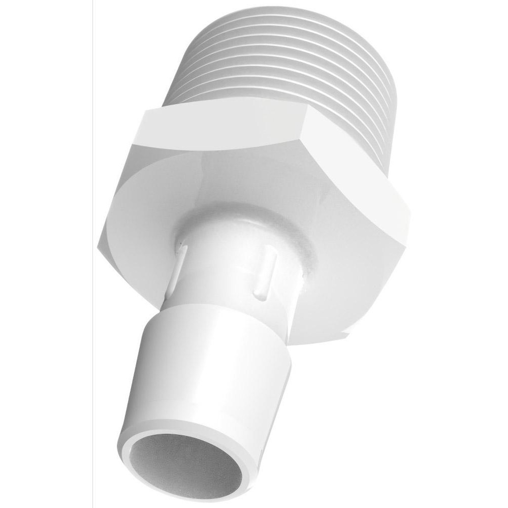 Value Collection - Plastic Pipe Fittings: Fitting Type: Threaded ...