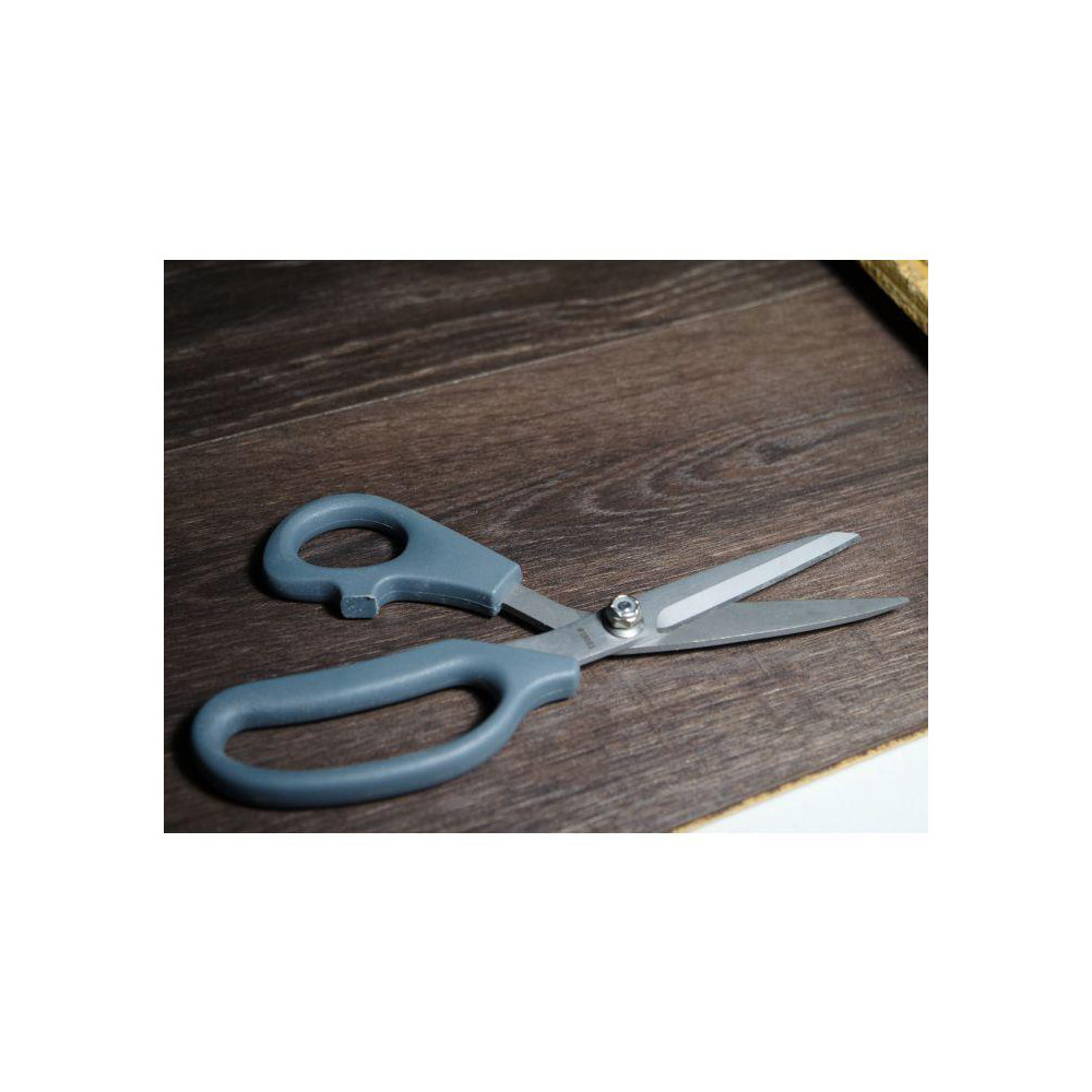 Clauss - Titanium Ultraflex Bent Shears: 8" OAL, 3" LOC, Titanium ...